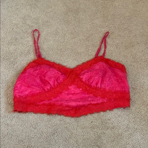 Intimates & Sleepwear | Elegant Red Lace Bralette | Poshmark